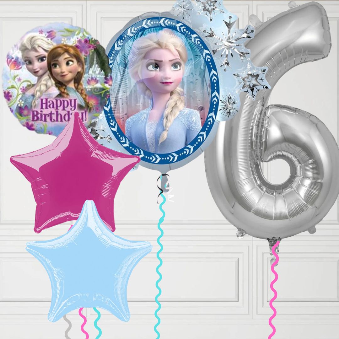 Any Age Disney Frozen Number Bundle – Fun 'n' Frolic and Berkshire Balloons