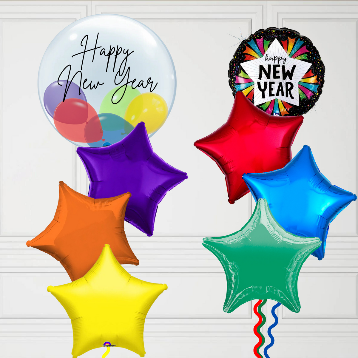 Any Message New Years Bubble Balloon Bundle – Fun 'n' Frolic and ...