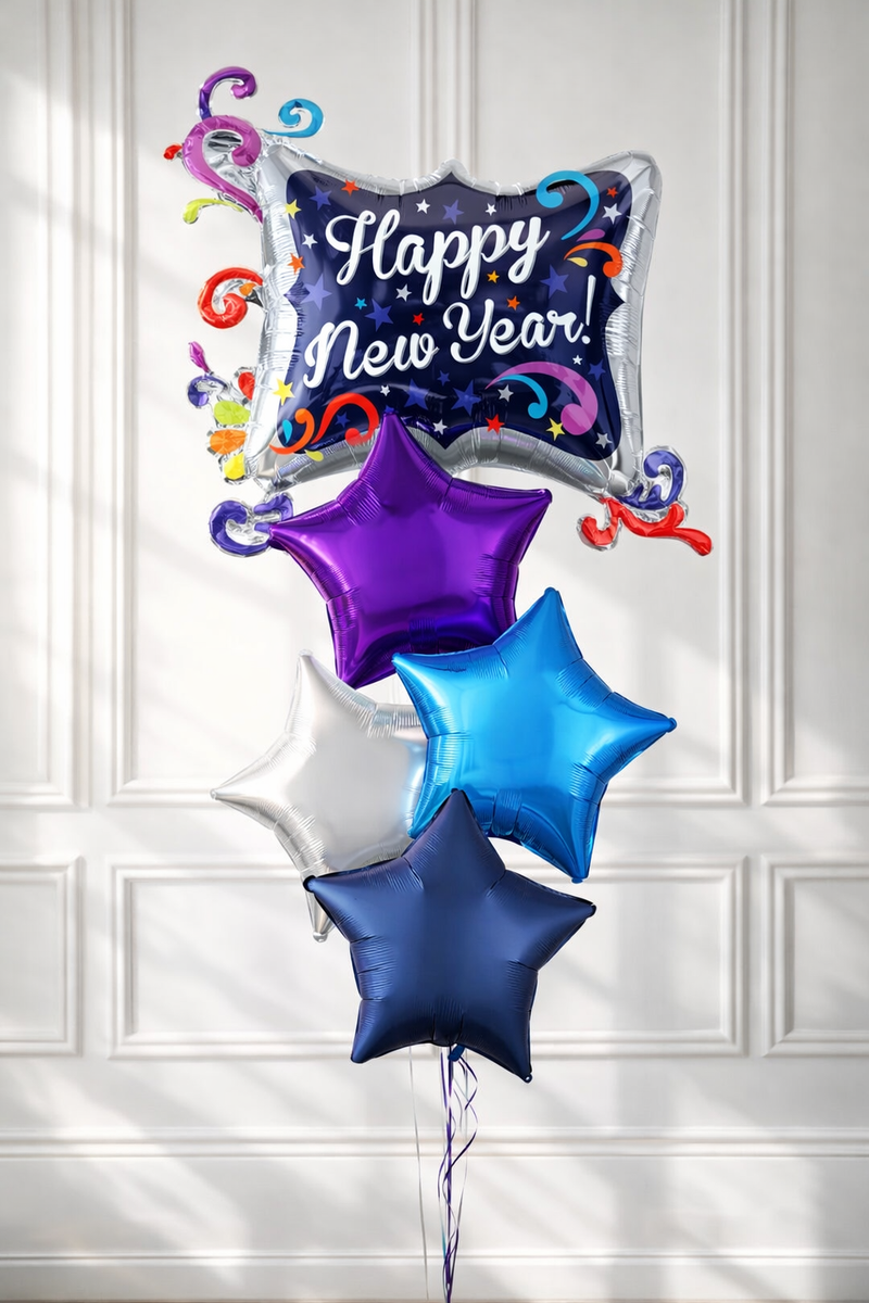 New Year Balloon Bouquet – Fun 'n' Frolic and Berkshire Balloons