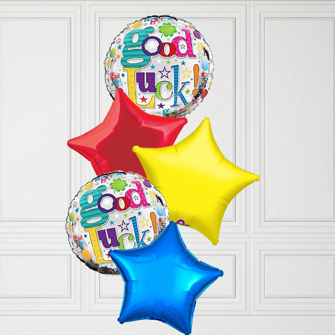 Good Luck Balloon Bouquet – Fun 'n' Frolic and Berkshire Balloons