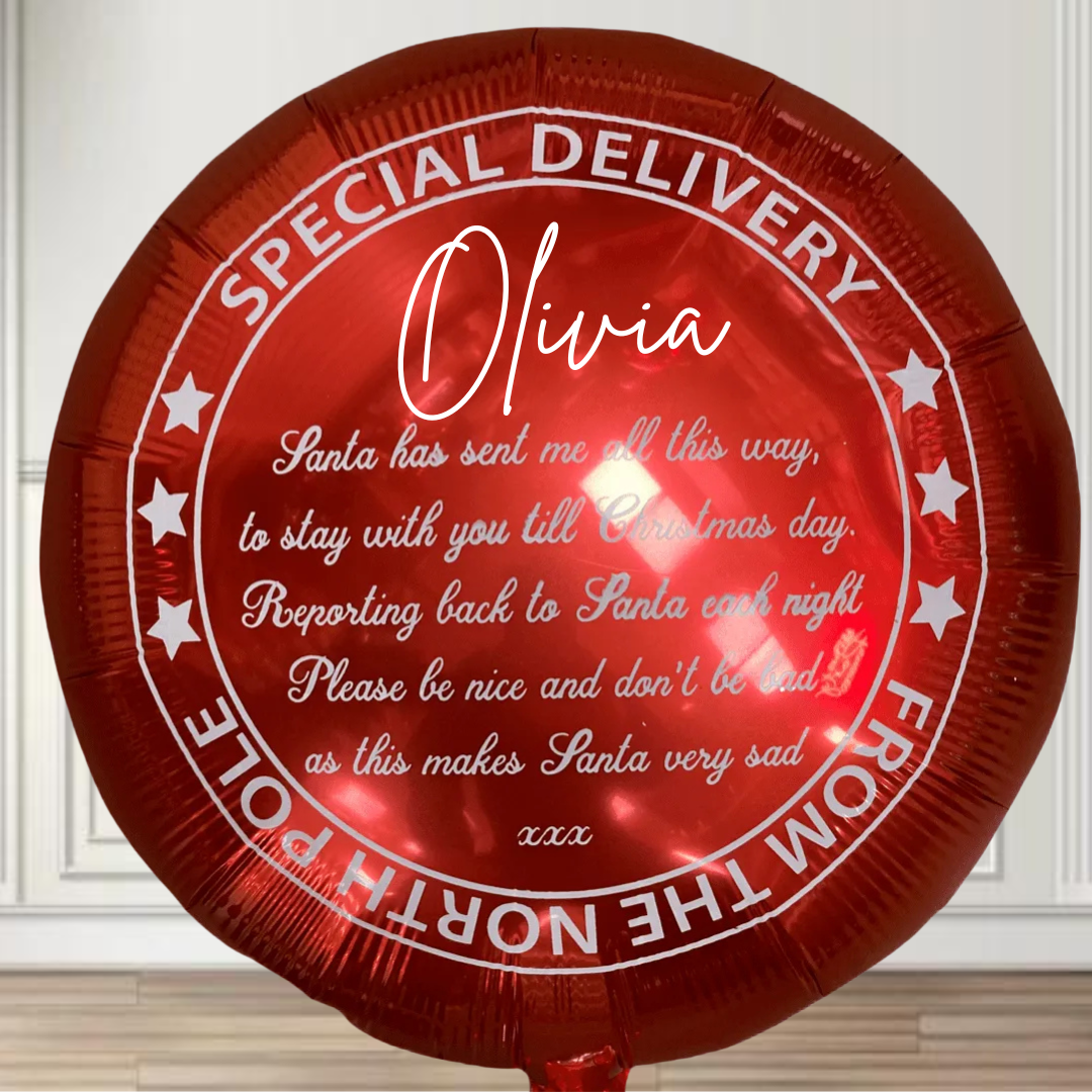 Any Name Elf Balloon Bouquet – Fun 'n' Frolic and Berkshire Balloons