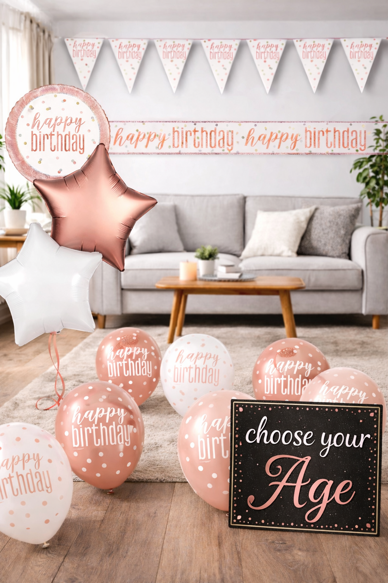 Milestone Age Party Pack – Fun 'n' Frolic and Berkshire Balloons