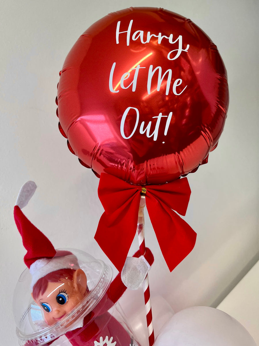 'Stuck in a Cup' Elf Balloon Arrangement – Fun 'n' Frolic and Berkshire ...
