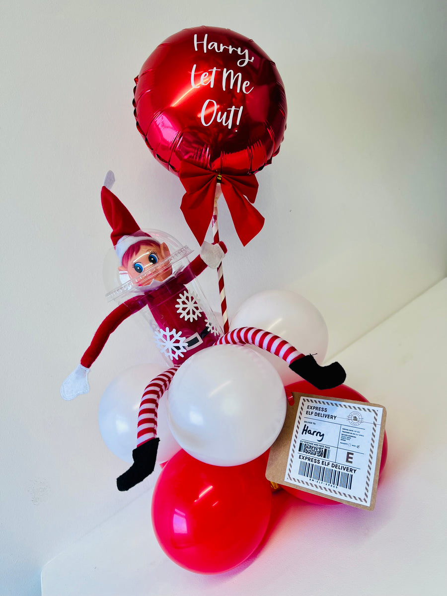'Stuck in a Cup' Elf Balloon Arrangement – Fun 'n' Frolic and Berkshire ...