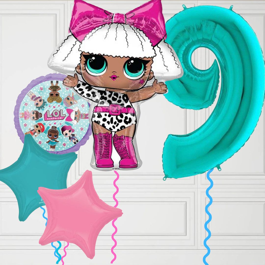 Any Age LOL Surprise Number Bundle – Fun 'n' Frolic and Berkshire Balloons