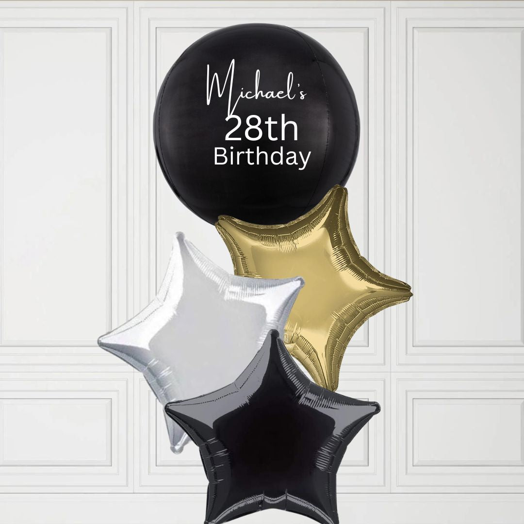 Any Occasion & Colour Personalised Orbz Bouquet – Fun 'n' Frolic and ...