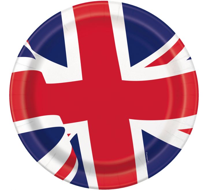 Union Flag Plates – Fun 'n' Frolic and Berkshire Balloons