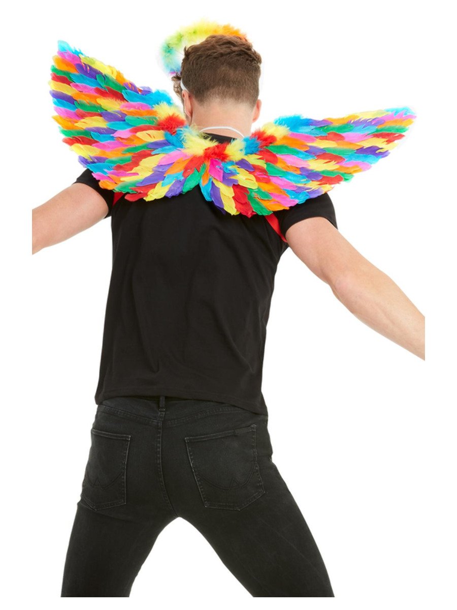 Rainbow Feather Wings | Fun 'n' Frolic Limited – Fun 'n' Frolic and ...