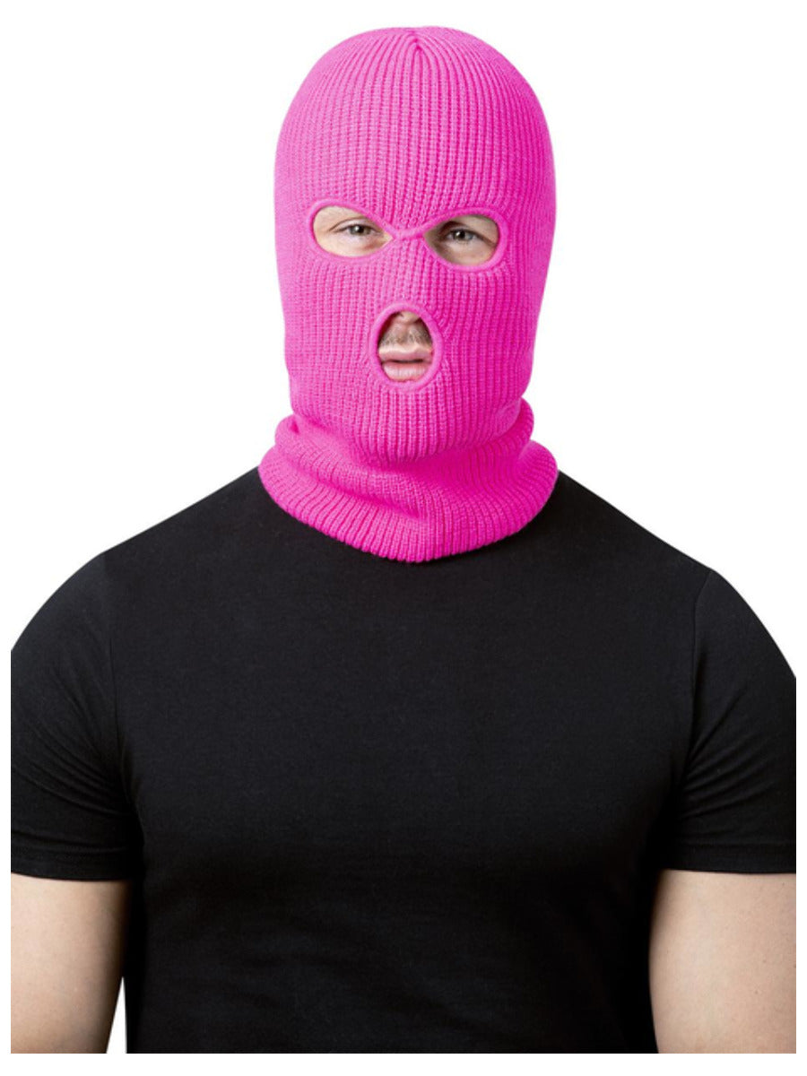 Balaclava Ski Mask, Neon Pink | Fun 'n' Frolic Limited.com – Fun 'n ...